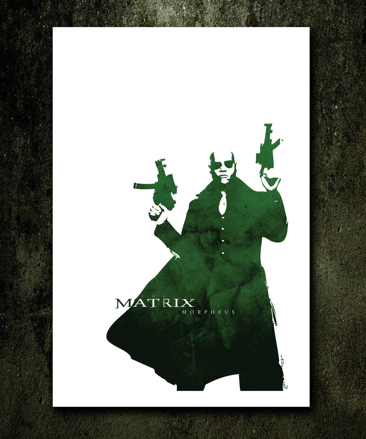 The Matrix Minimalist Poster